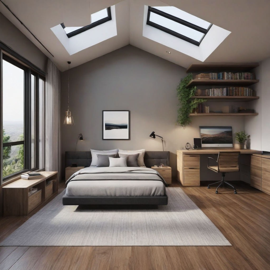 Design an interior house floor plan for a 3m x 2m guest room... by ...