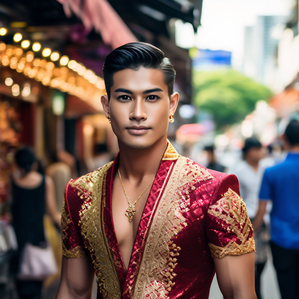 A stunningly handsome Thai man by Arsha B - Playground