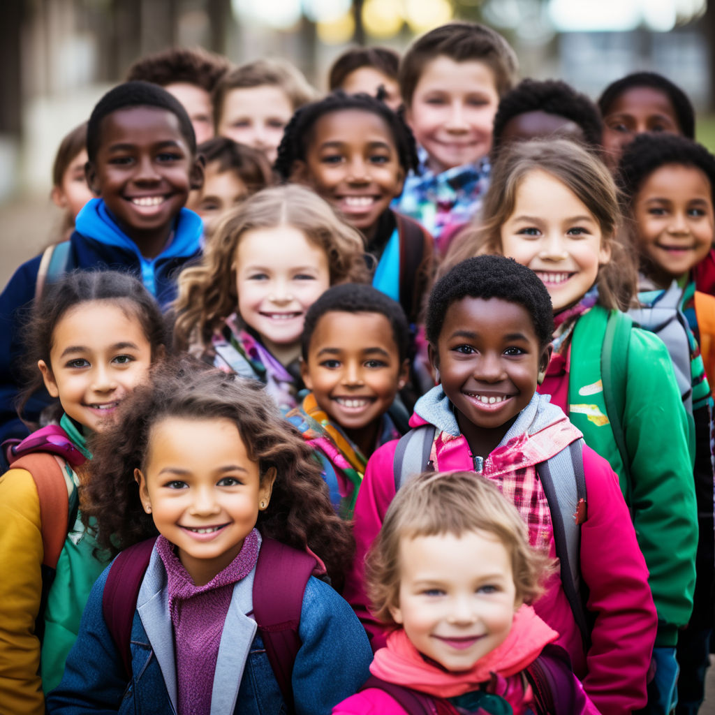 Children from all over the world come to school from diverse... by 다이어트 ...
