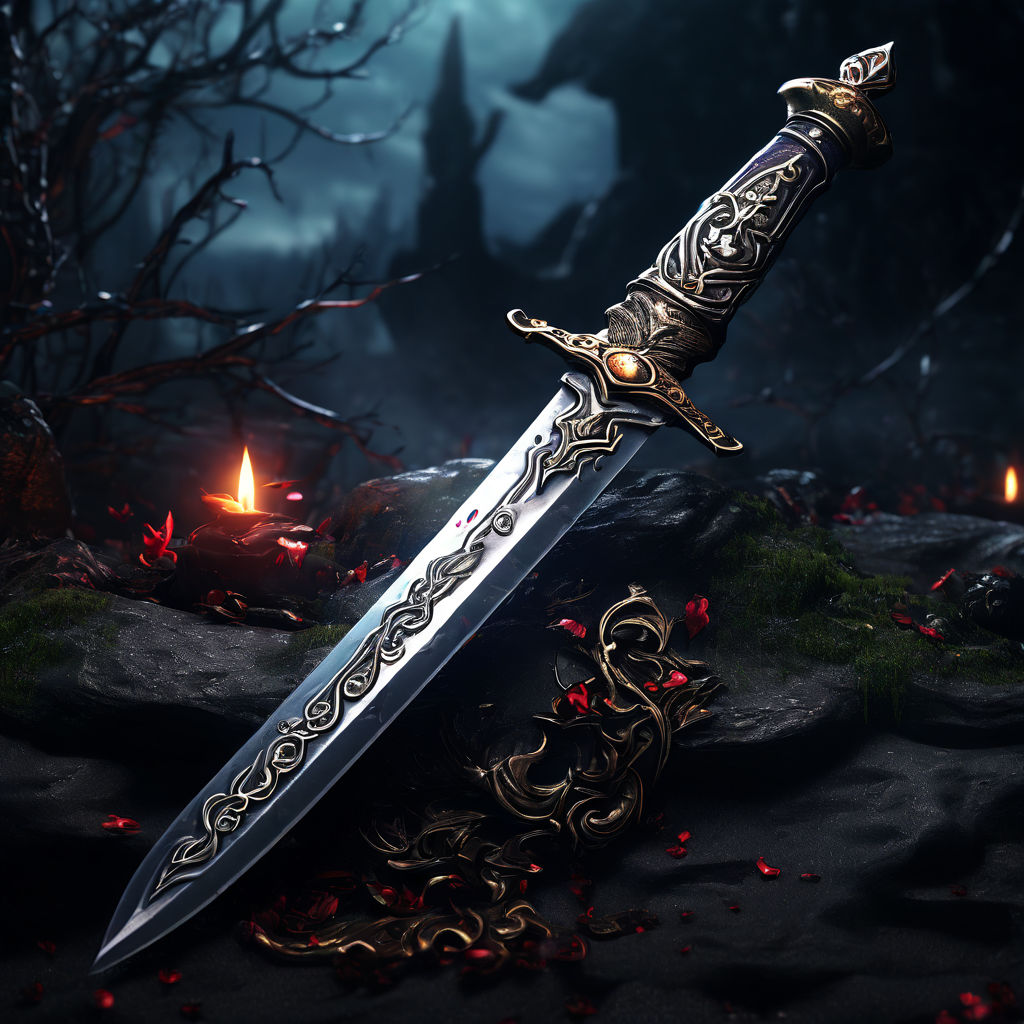 A witch's evil cursed dagger. 4k. by Toasted Marsh - Playground