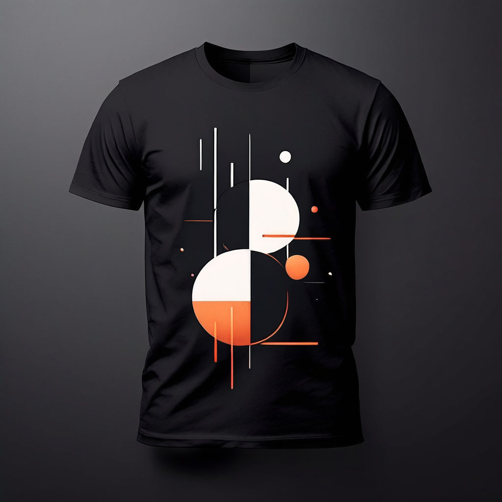 Create a series of minimalist t-shirt designs with abstract ... by My ...