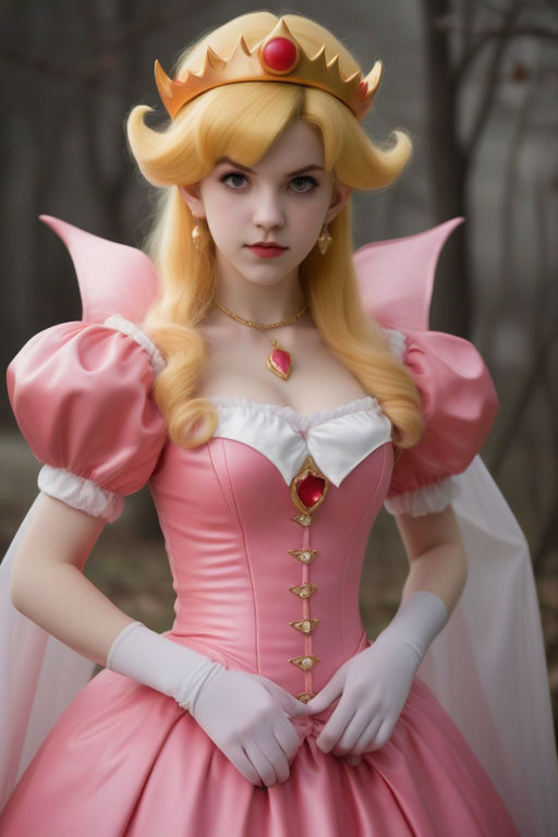Nintendo Princess Peach (elf ears) as a Vampire by Darth Wookiee ...