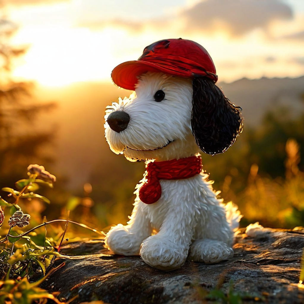Mache ein bild mit snoopy in der Sonne. Snoopy hat sonnenbra... by ...