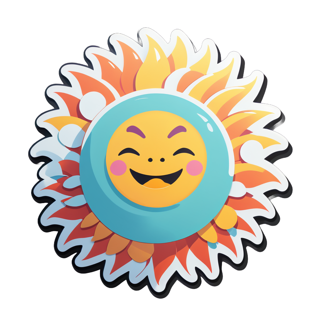 I made an AI sticker of Sun Kun