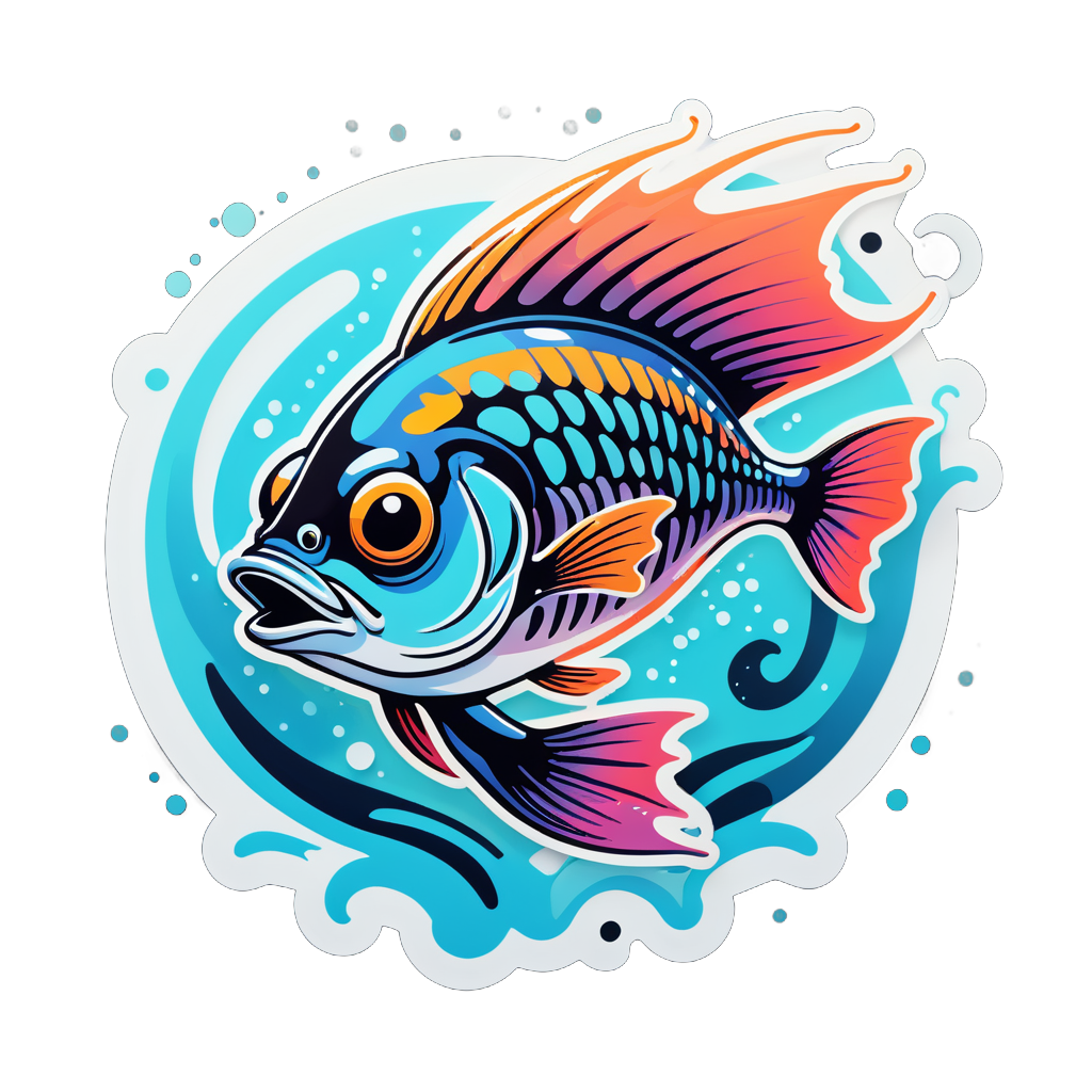 I made an AI sticker of soul fish