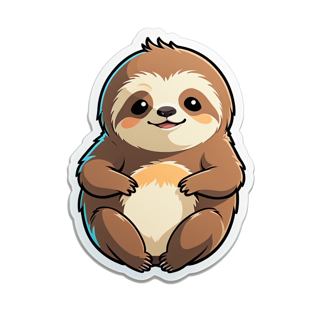 I made an AI sticker of sloth twink
