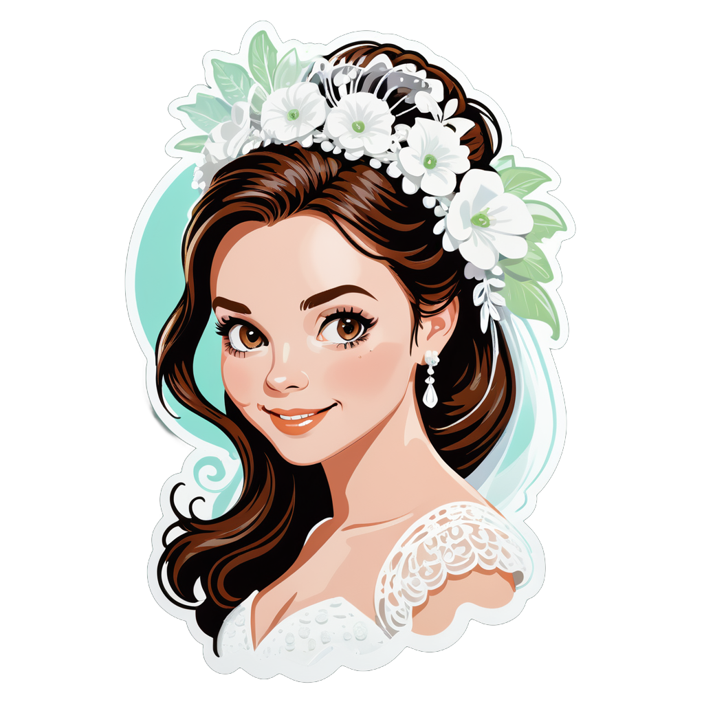 I made an AI sticker of A photo realistic Mandy from Quasimodos Bride