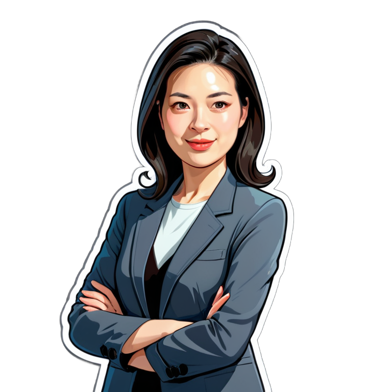 I made an AI sticker of a fashion, international, professional and ...