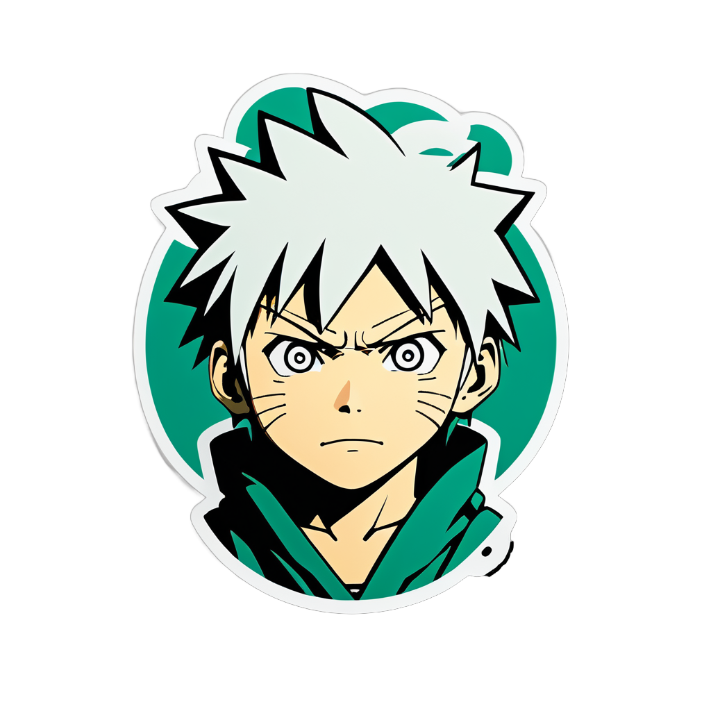 I made an AI sticker of Konoha village from naruto