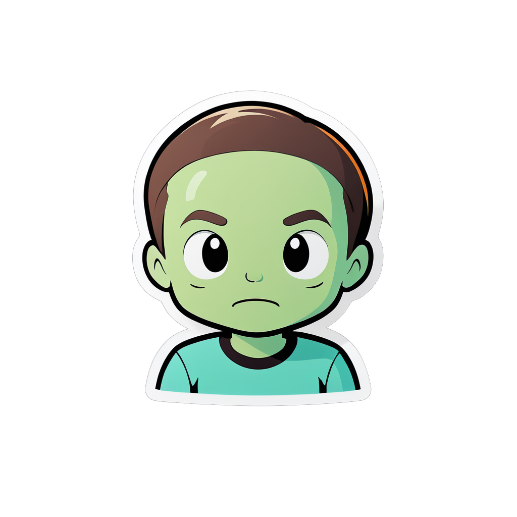 I made an AI sticker of Sheldon