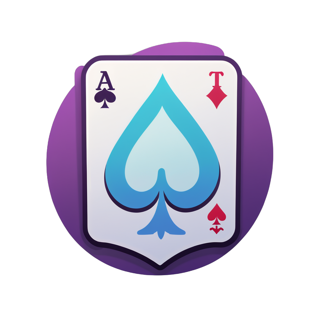 I made an AI sticker of Playing cards master
