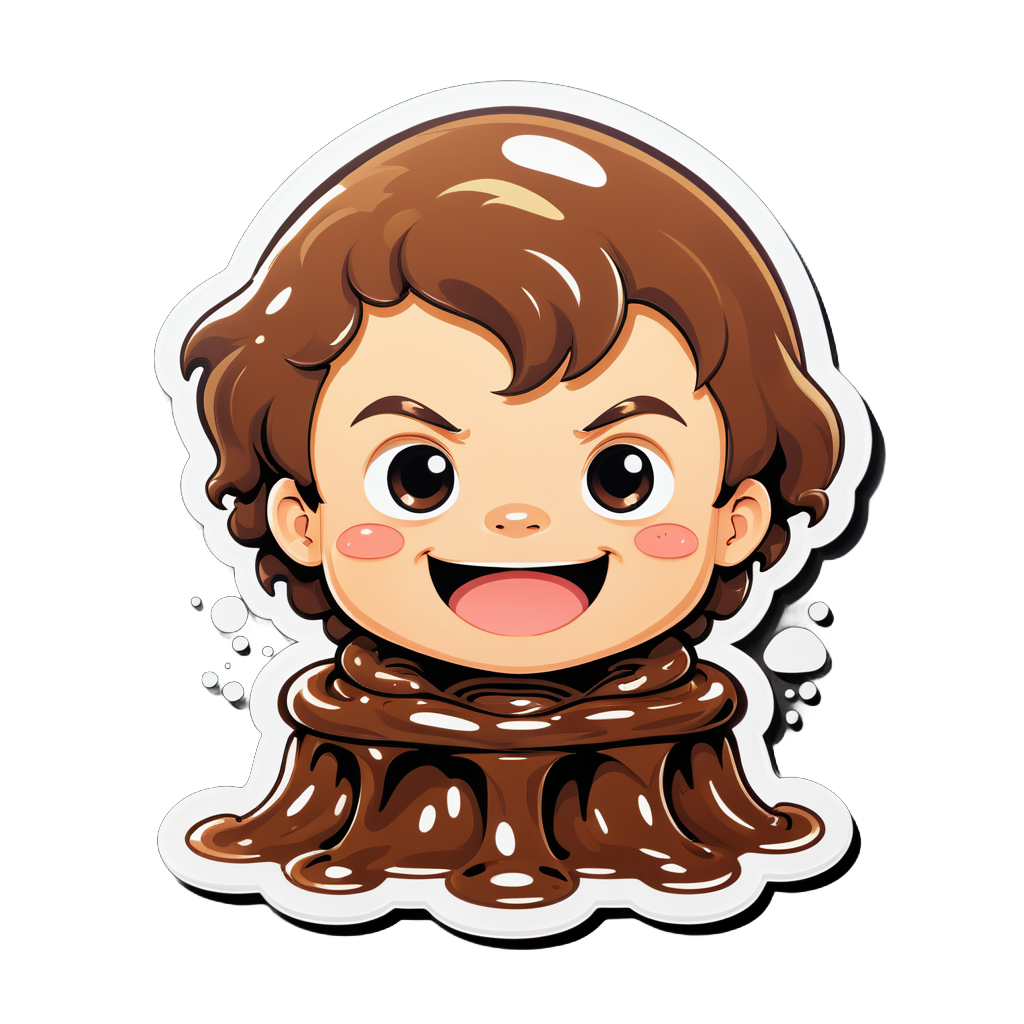 I Made An AI Sticker Of 11 Y Old Boy Made Of Poop