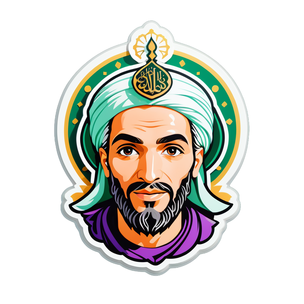I made an AI sticker of prophet muhammad