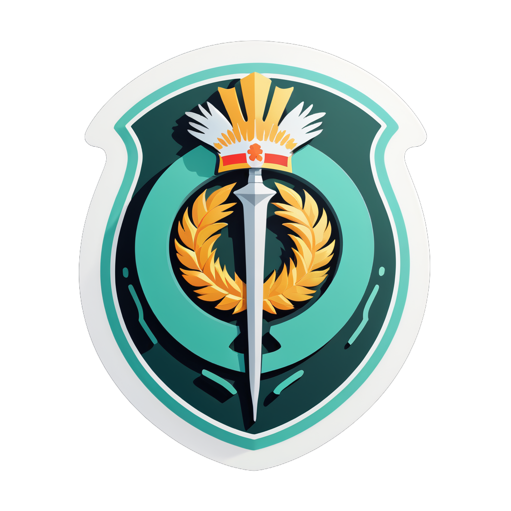 I made an AI sticker of german shoulder