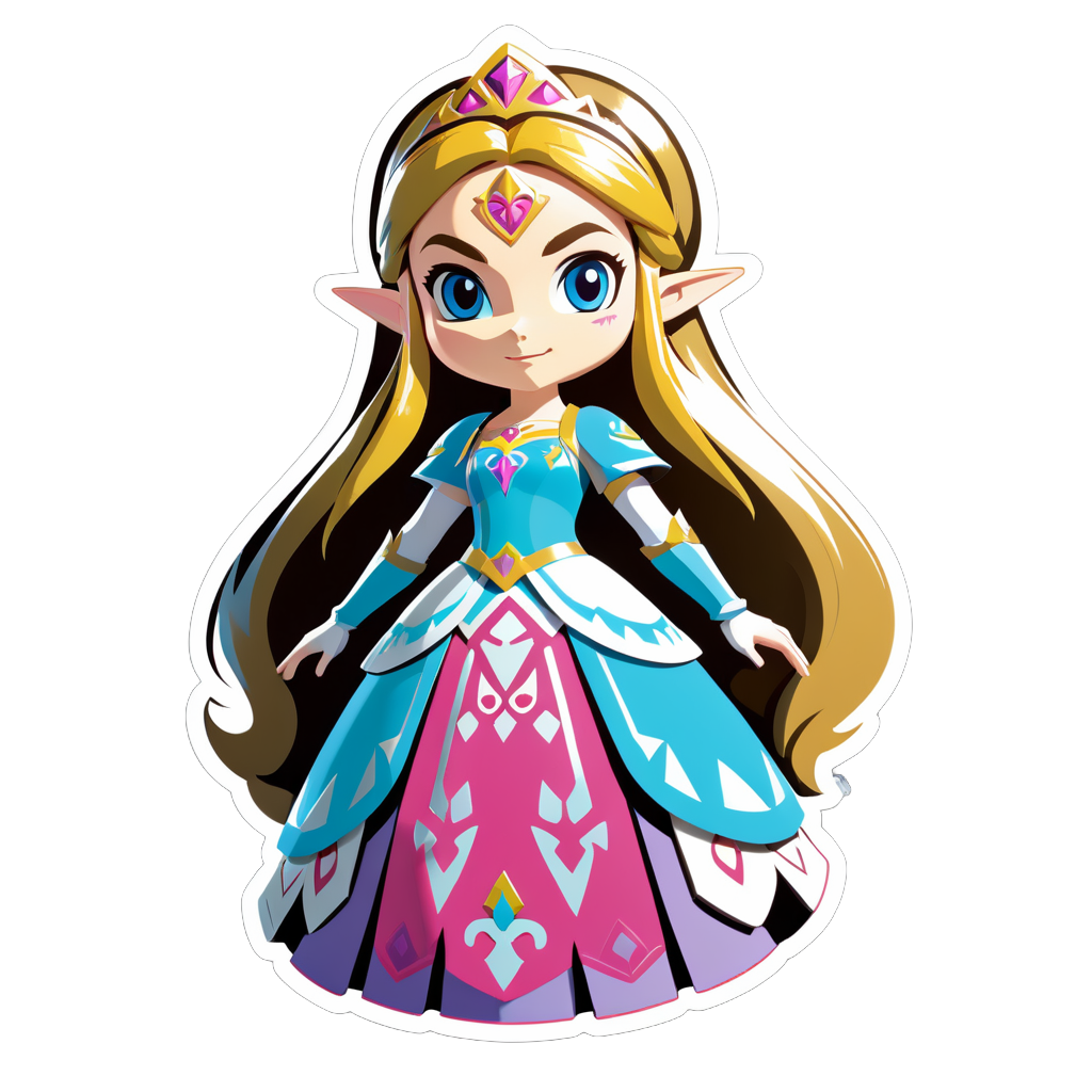 I Made An AI Sticker Of Princess Zelda I Made An AI Sticker Of Princess Zelda
