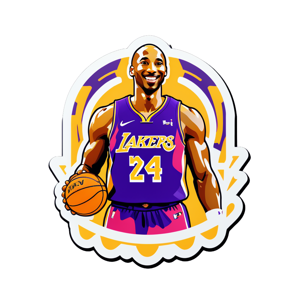 I made an AI sticker of kobe