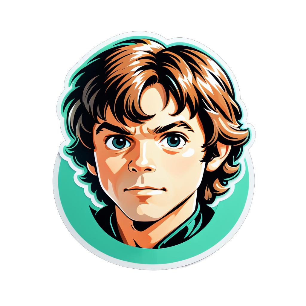 I made an AI sticker of luke