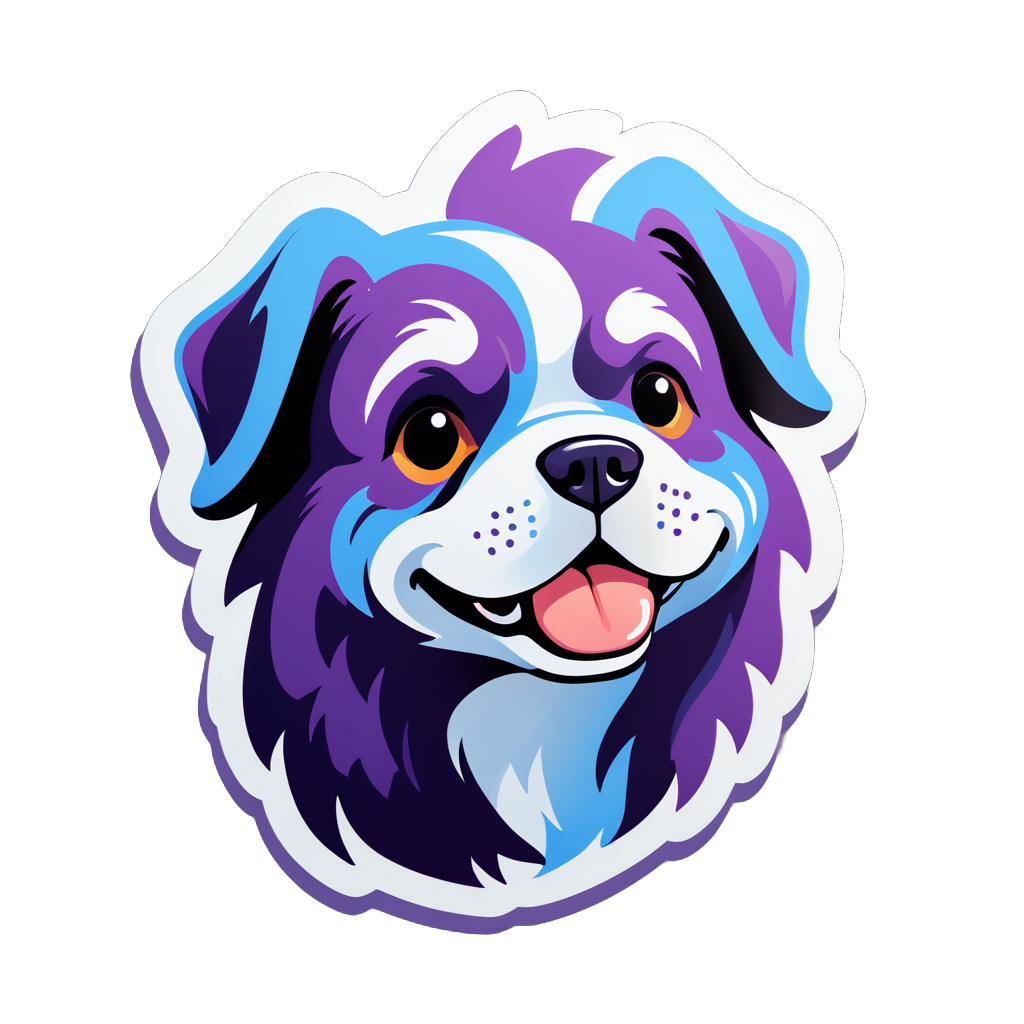 I made an AI sticker of dog