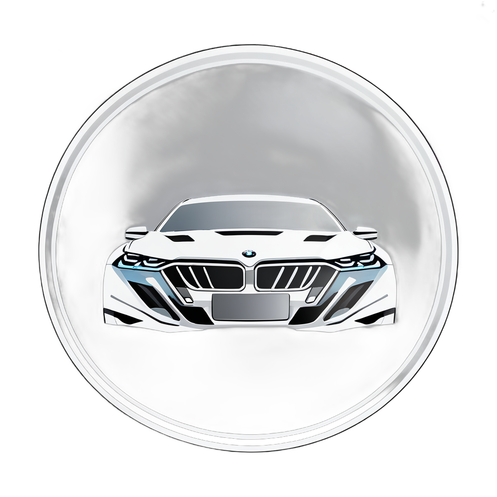 I Made An AI Sticker Of BMW G20 White
