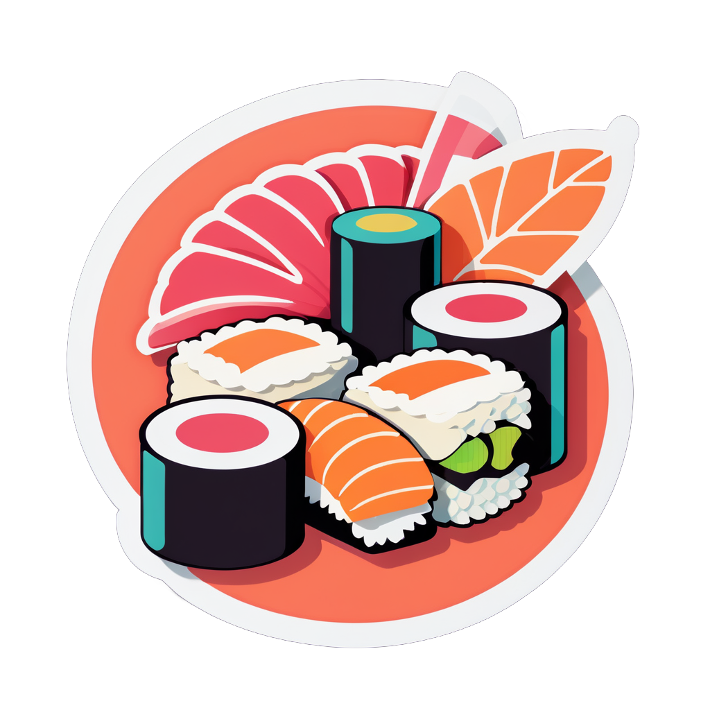 I Made An AI Sticker Of Sushi Combo I Made An AI Sticker Of Sushi Combo