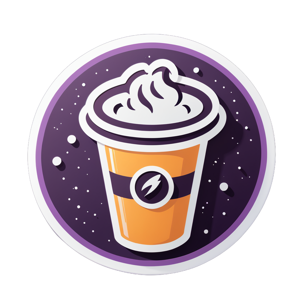 I made an AI sticker of Scientific coffee cup