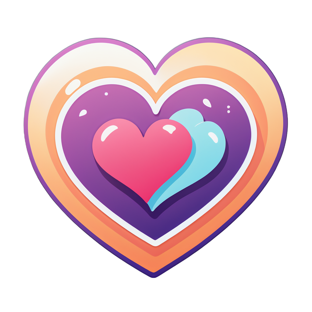 I made an AI sticker of Ideal love sticker