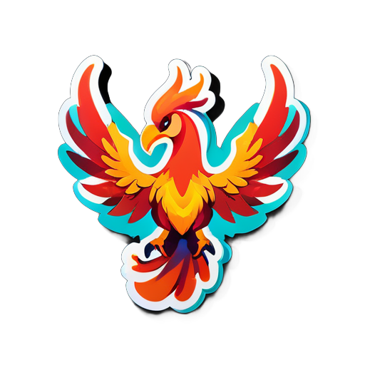 I made an AI sticker of phoenix