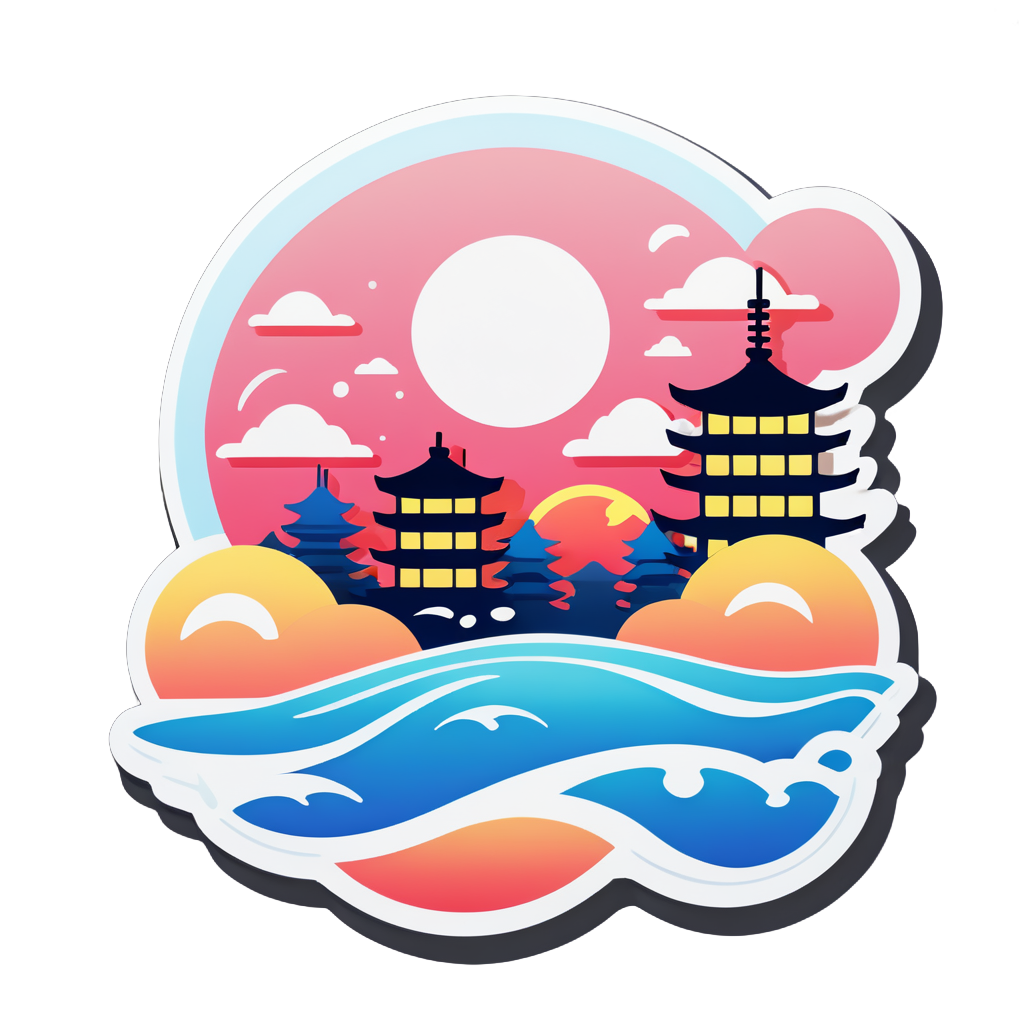 I made an AI sticker of Japan, Tokyo