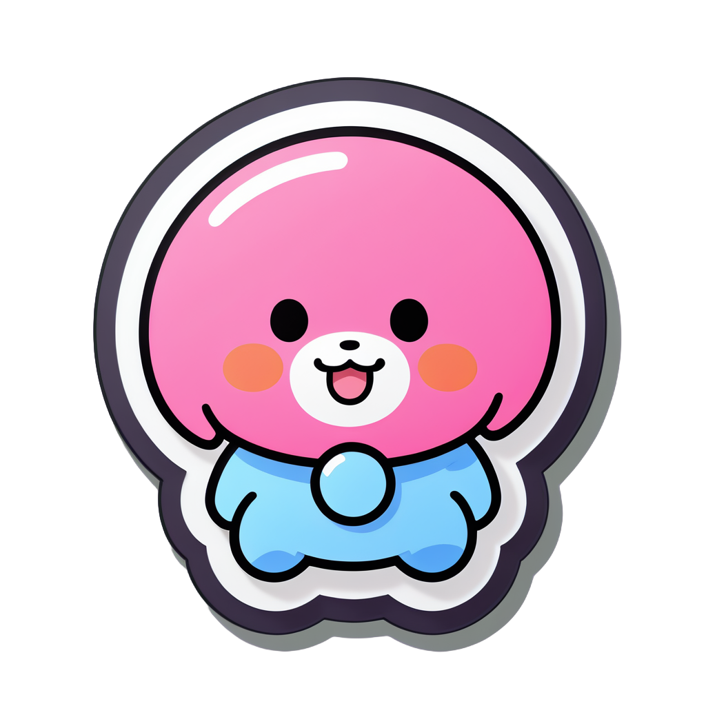 I made an AI sticker of BT21 icon, so cute
