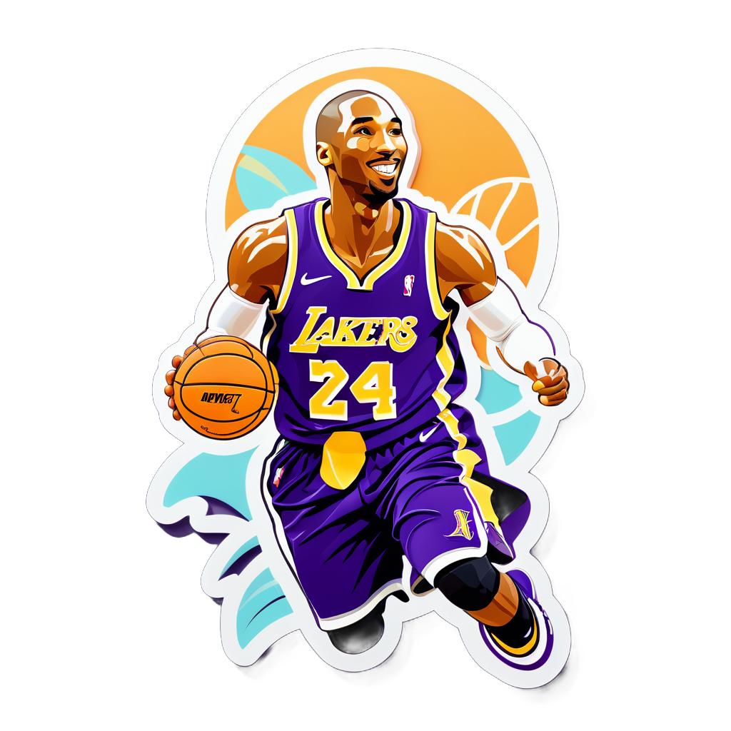 I made an AI sticker of KOBE