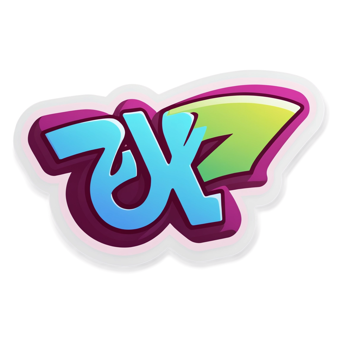 I made an AI sticker of zxc