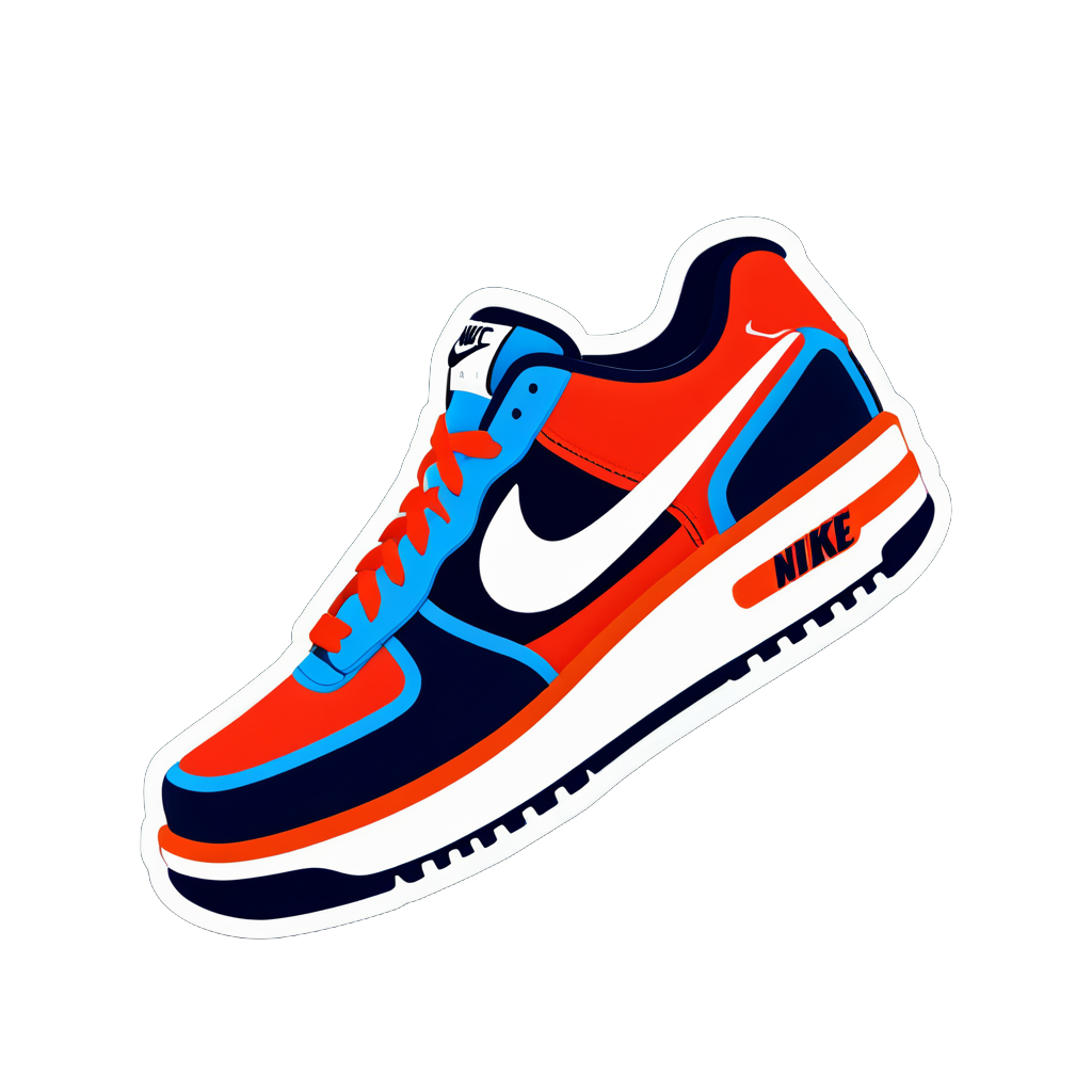 I made an AI sticker of Nike