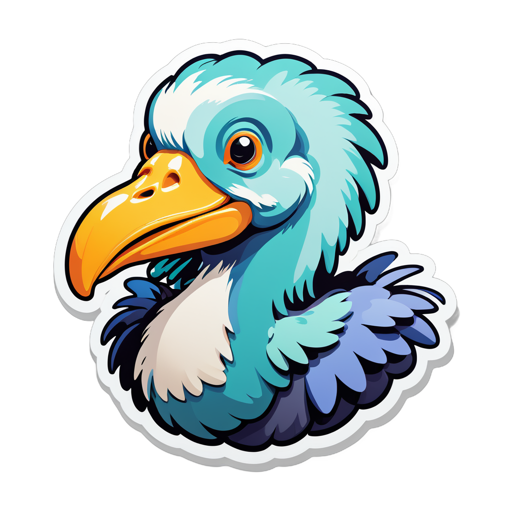 I made an AI sticker of dodo