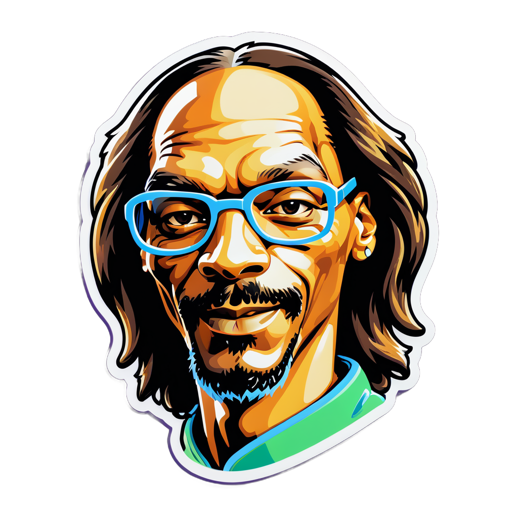 I made an AI sticker of Snoop