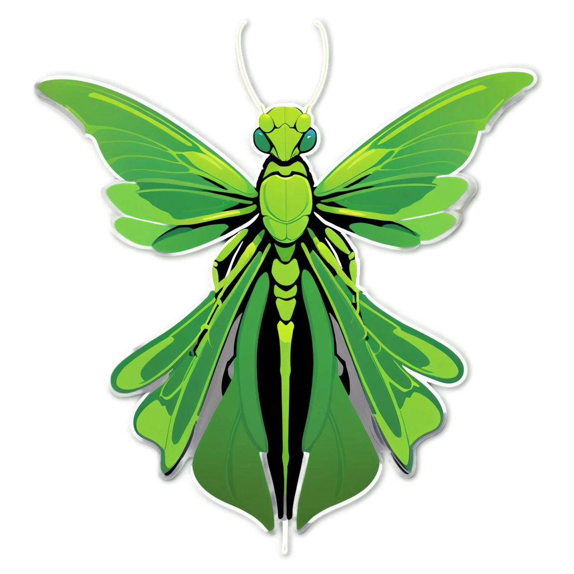 I made an AI sticker of Mantis Immortal