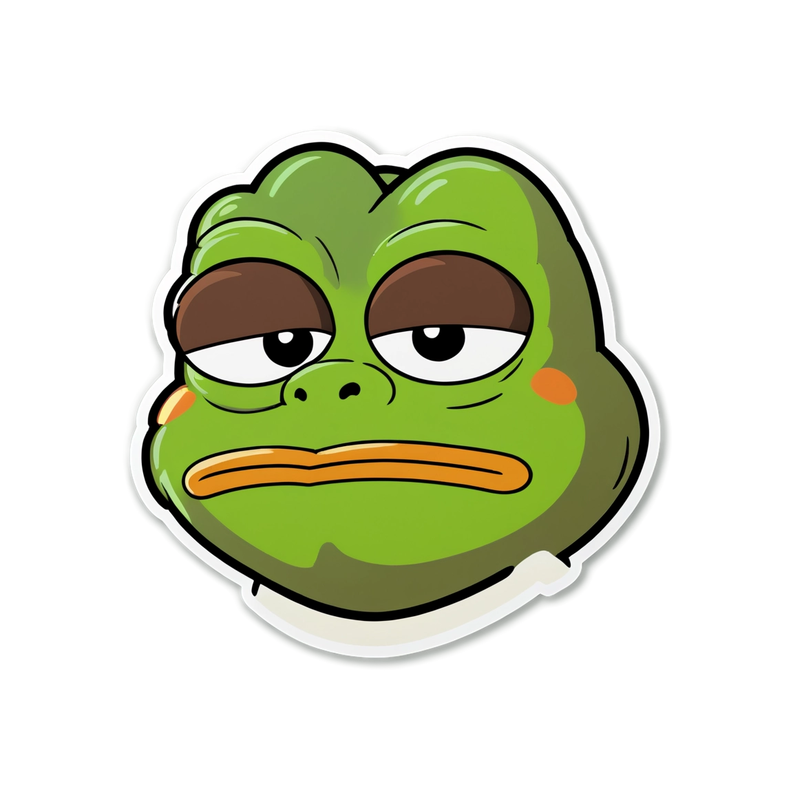 I made an AI sticker of pepe