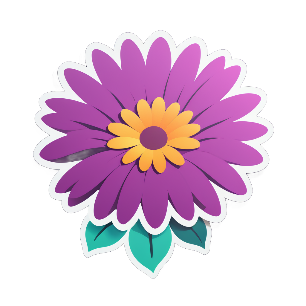 I made an AI sticker of flower