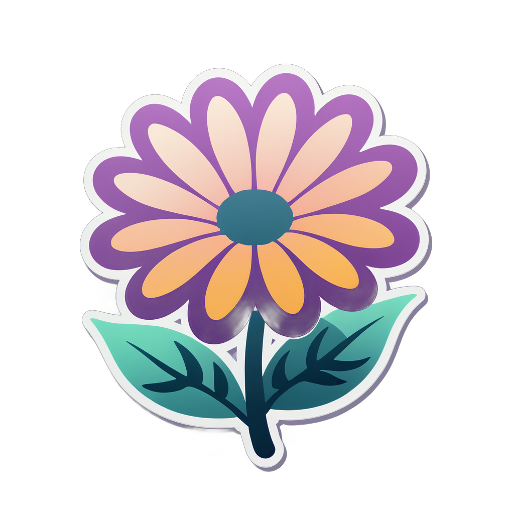 I made an AI sticker of flower