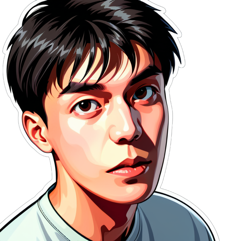 I made an AI sticker of good