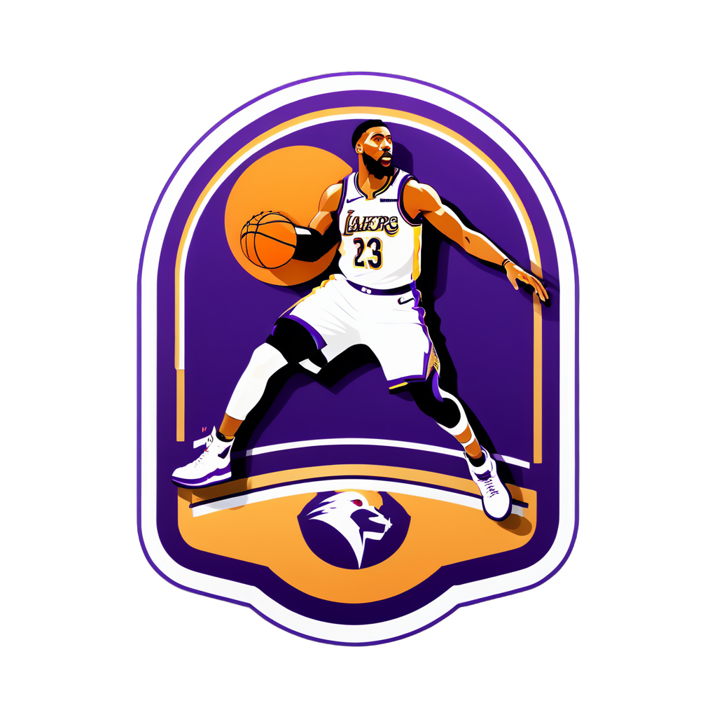 I made an AI sticker of nba