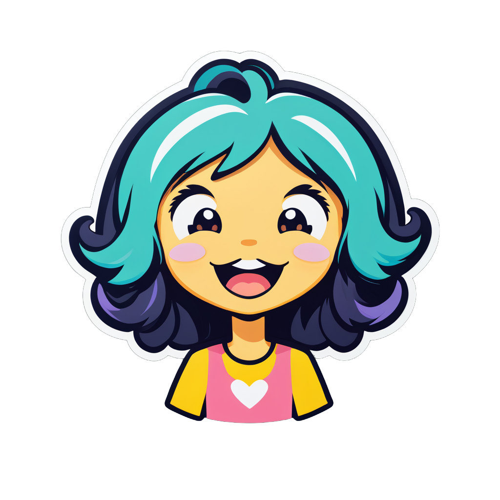 I made an AI sticker of Cheer up