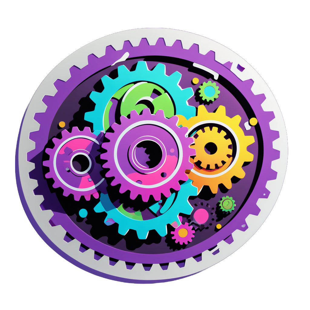 I made an AI sticker of Gears eating money