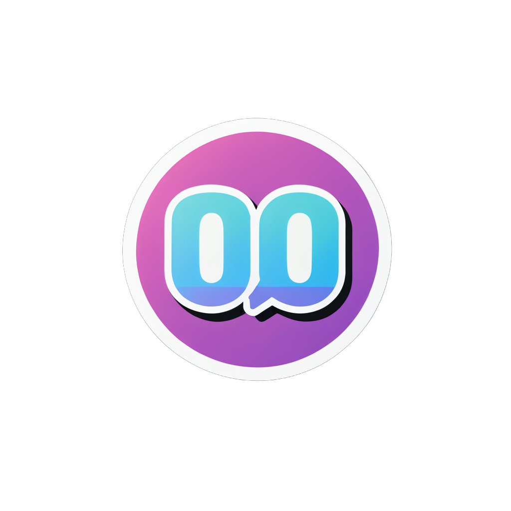 I made an AI sticker of 100 points