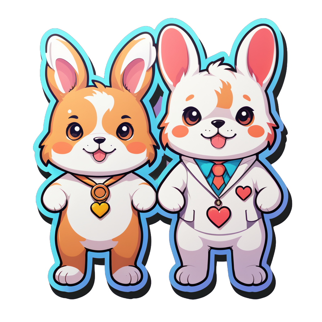 I Made An AI Sticker Of My Zodiac Sign Is A Dog And My Girlfriend s I Made An AI Sticker Of My Zodiac Sign Is A Dog And My Girlfriend s