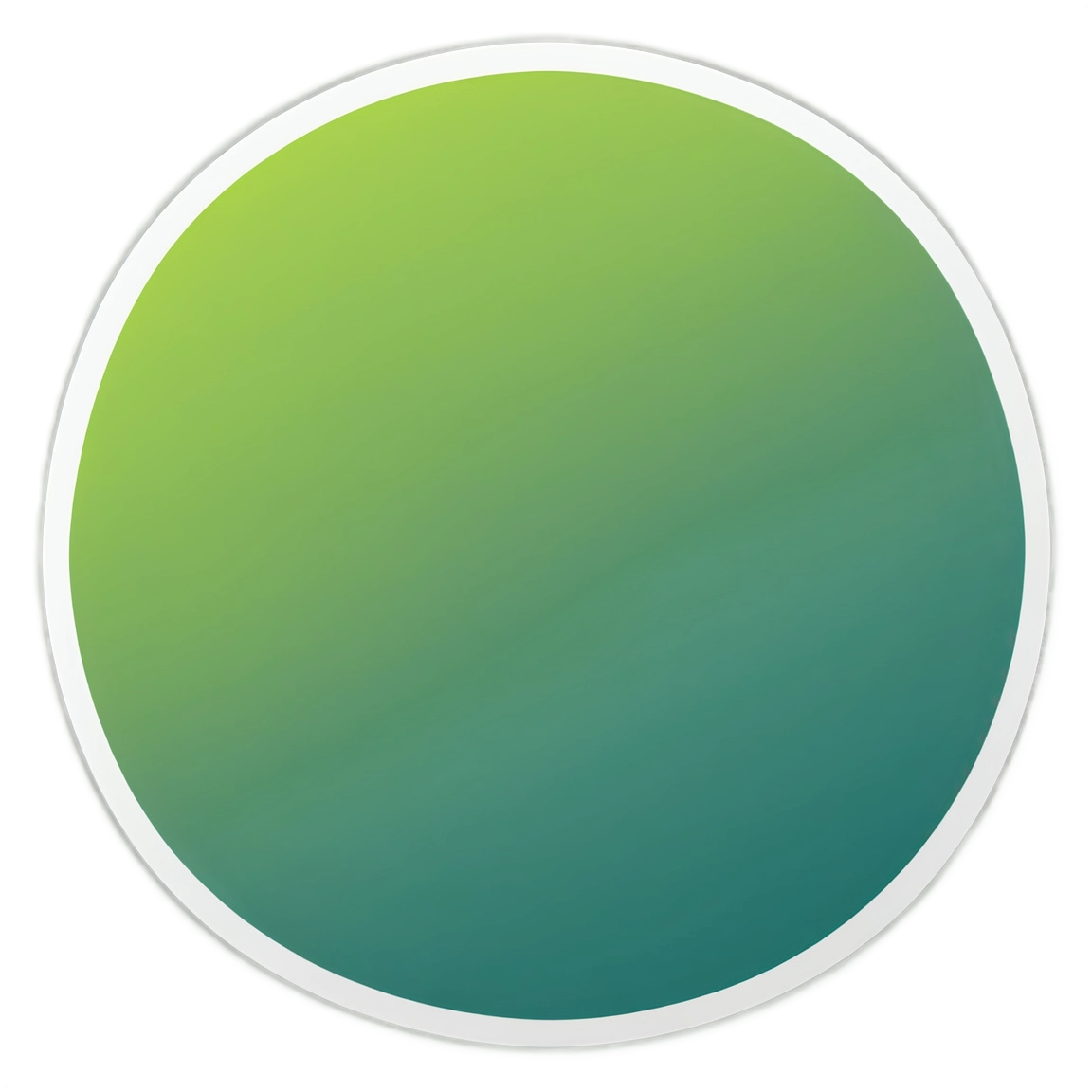 I made an AI sticker of round