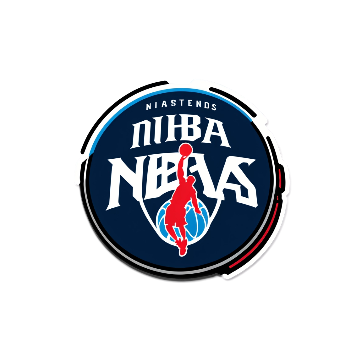 I made an AI sticker of nba