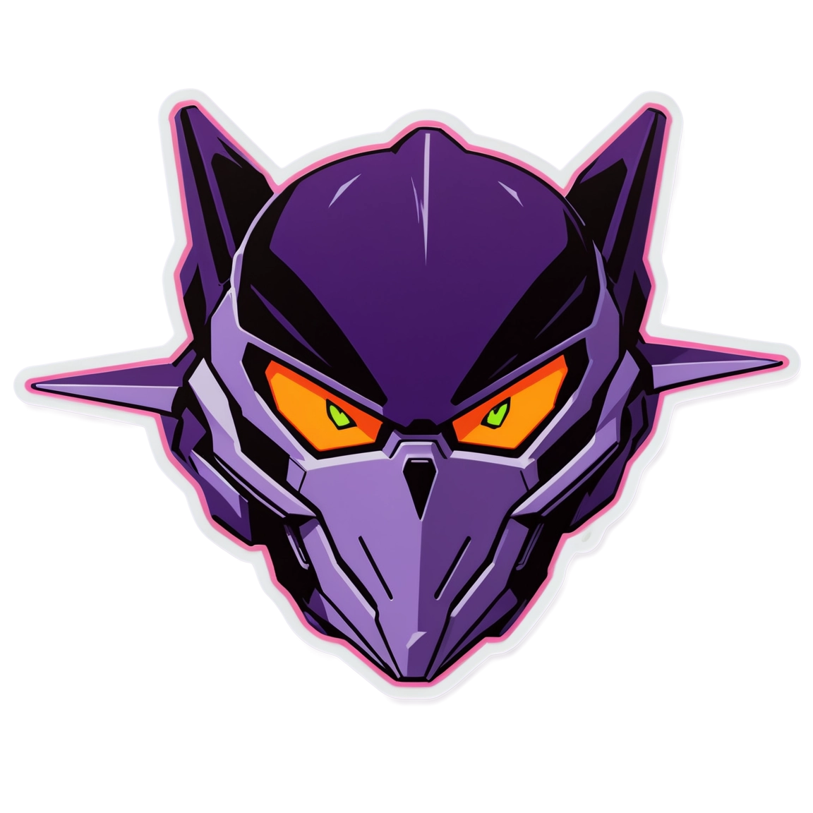 I made an AI sticker of Neon Genesis Evangelion