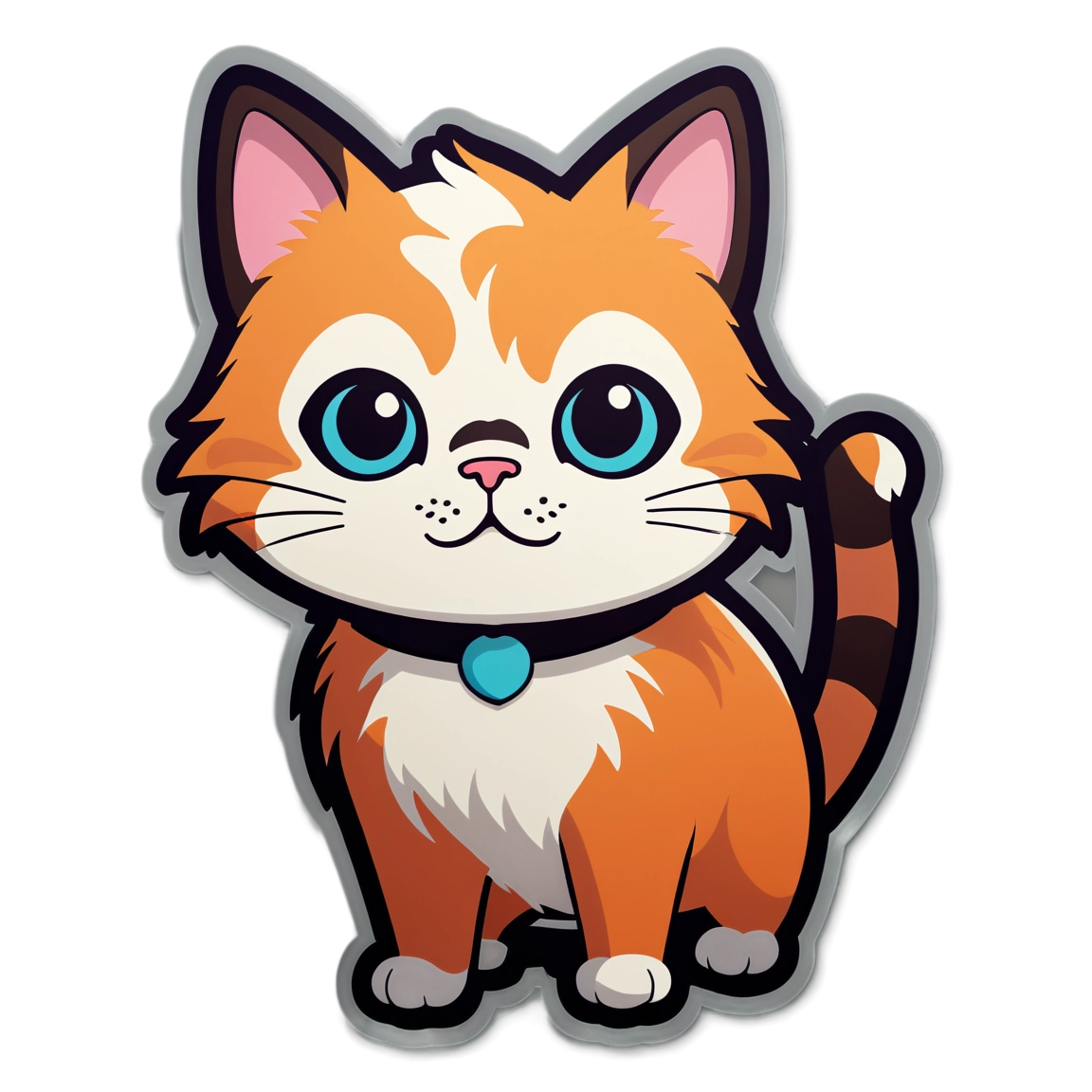 I made an AI sticker of Cat