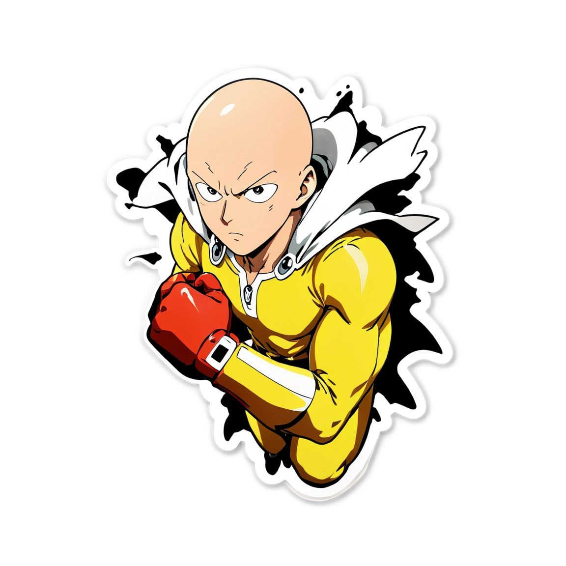 I made an AI sticker of Anime Sticker, Saitama, One Punch Man