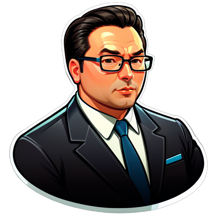 I made an AI sticker of boss